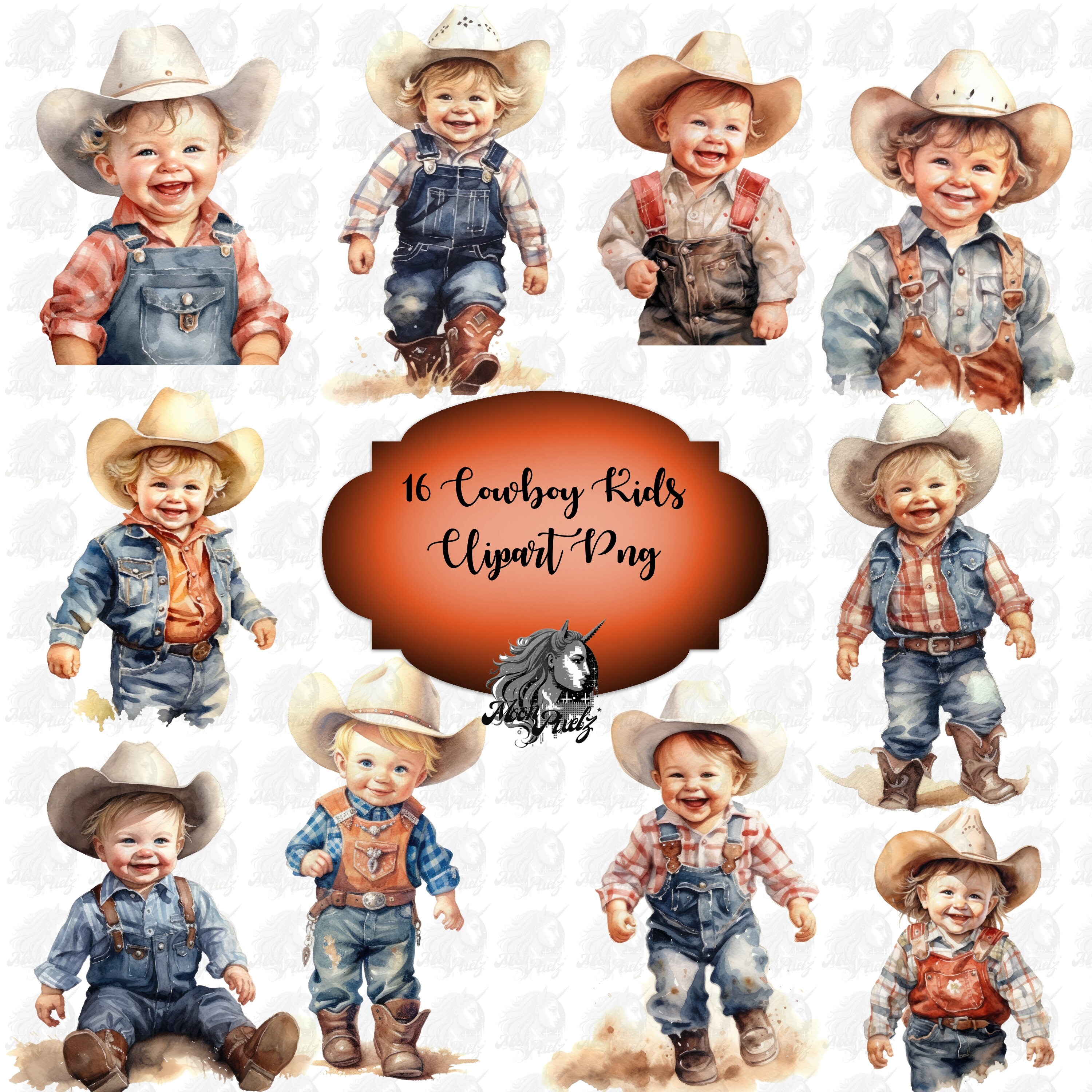 Kid Cowboy Clipart