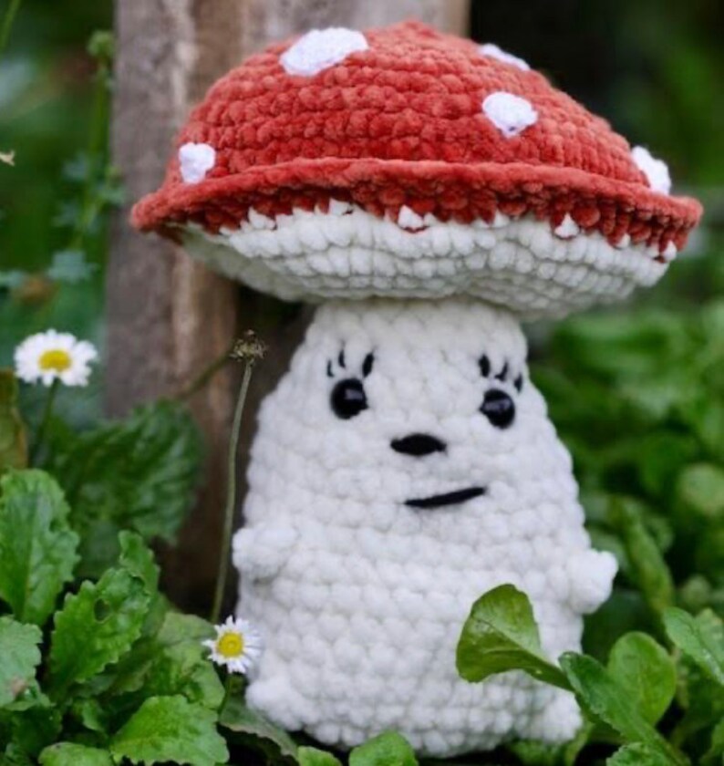 Meep the Mushroom Crochet Pattern - Etsy