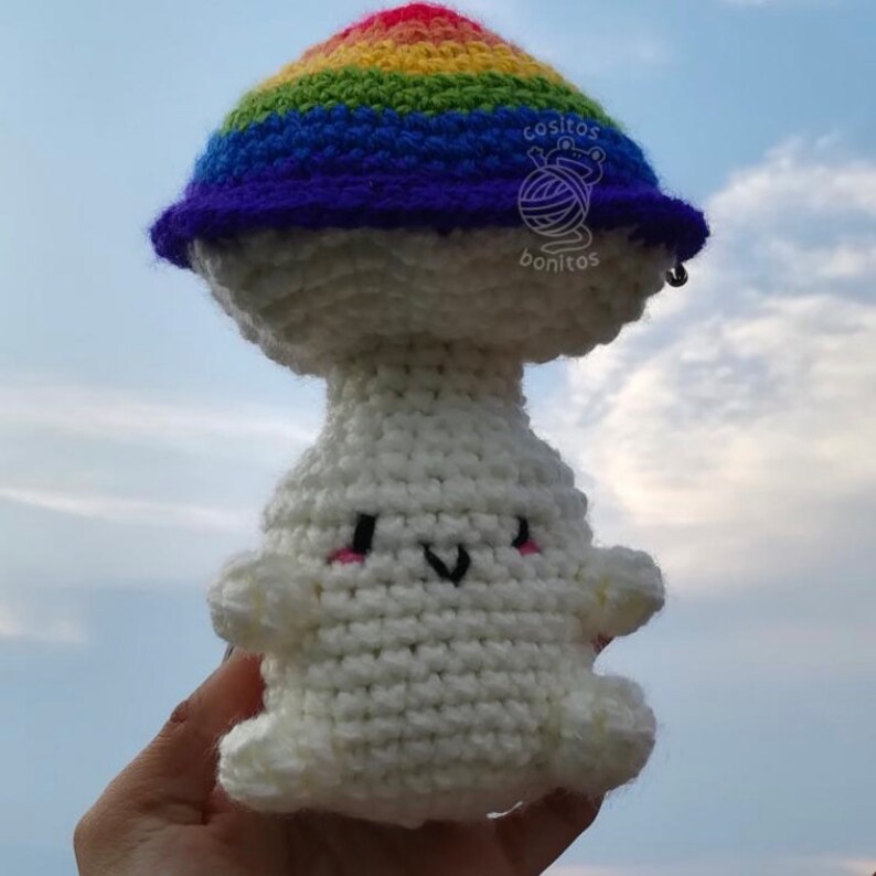 Meep the Mushroom Crochet Pattern - Etsy