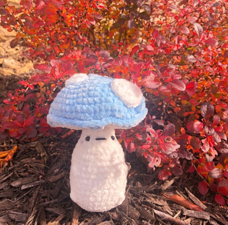 Meep the Mushroom Crochet Pattern - Etsy