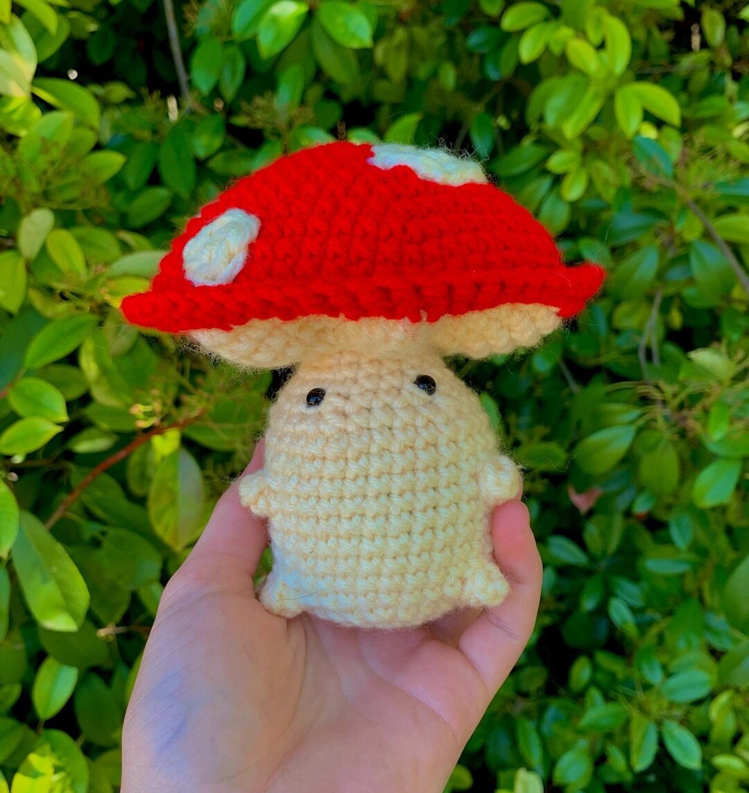 Meep the Mushroom Crochet Pattern - Etsy