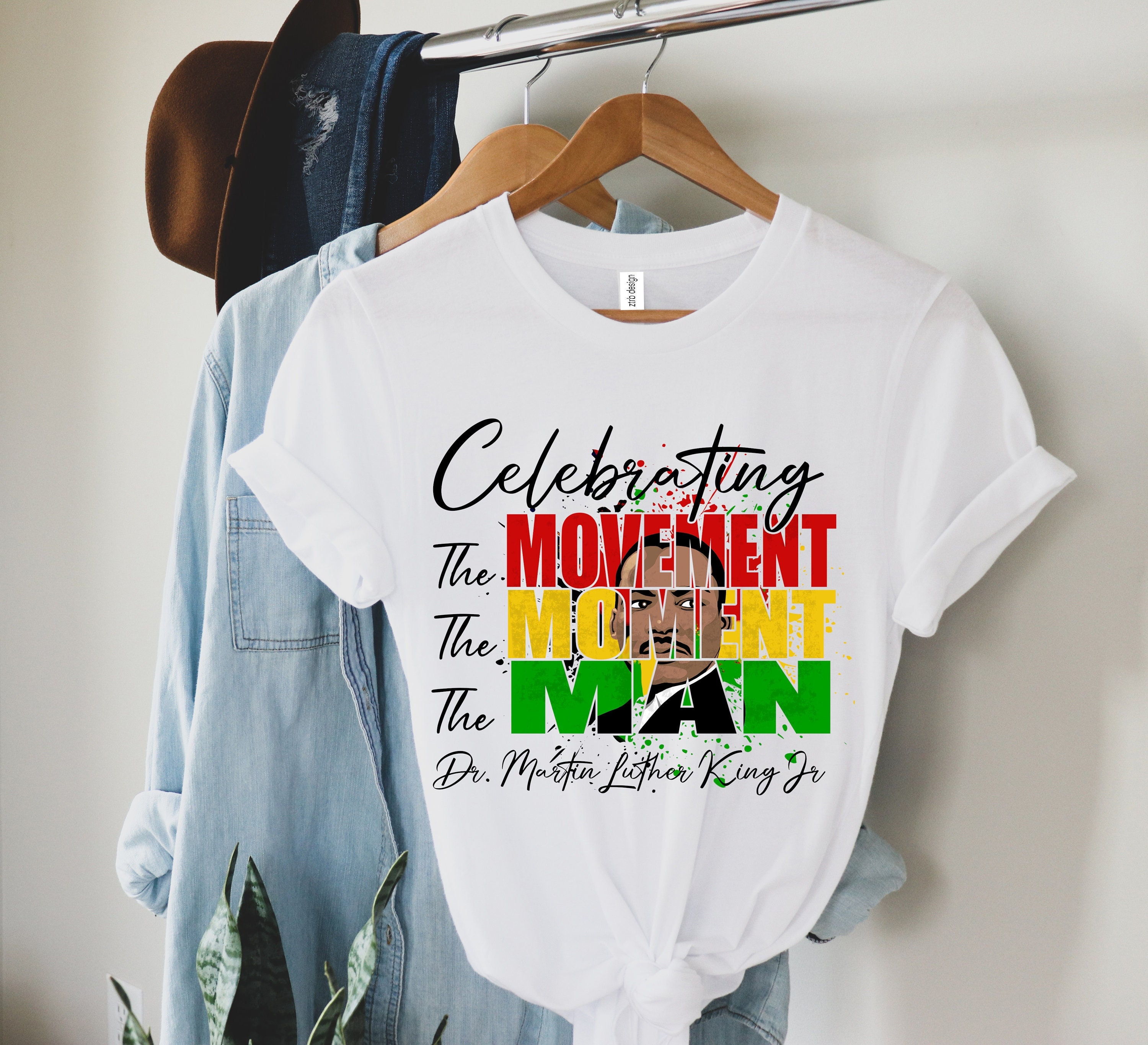 Martin Luther King the Movement,the Moment T-shirt,martin Luther King ...