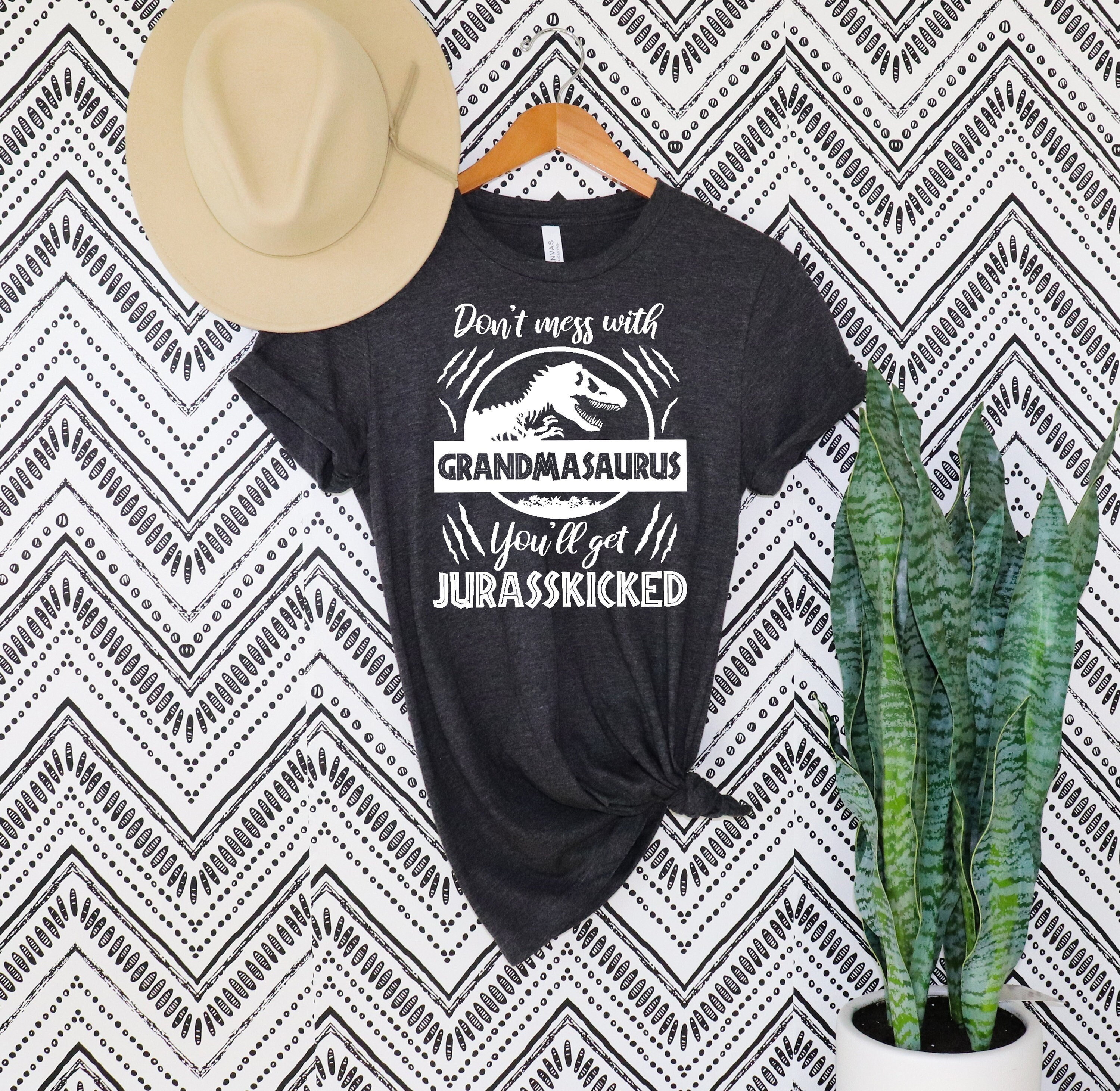Grandmasaurus Shirt Grandma Shirt Funny Grandma Don't - Etsy