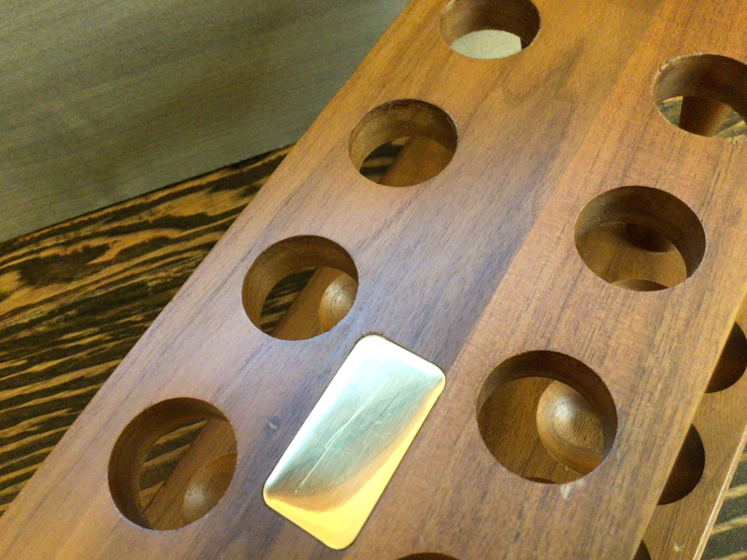 Vintage Pipe Holder/rack Unbranded Holds 12 Pipes. both - Etsy