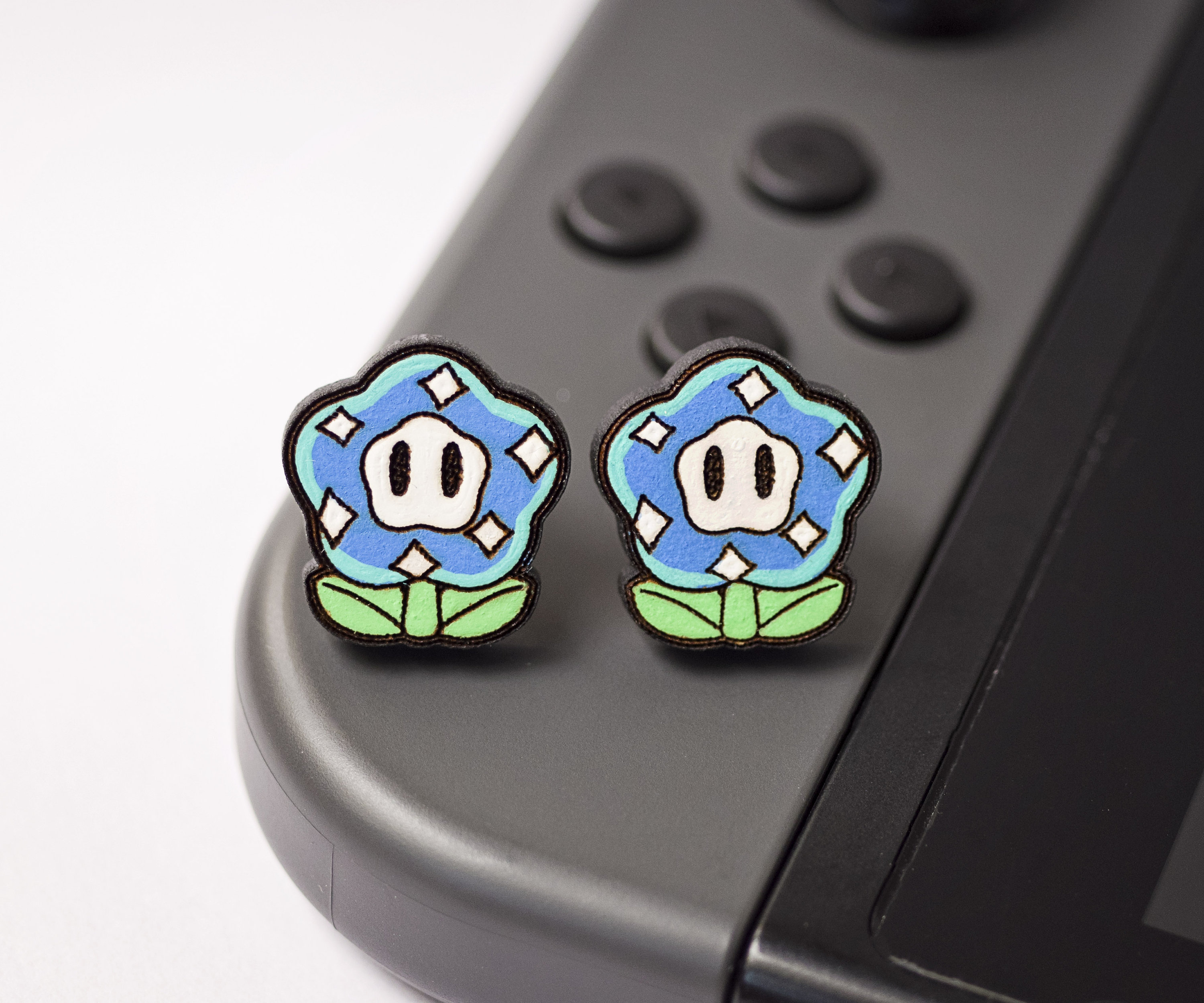 Mario Wonder Flower | Wonder Flower Earrings | Cute Mario Video Game ...