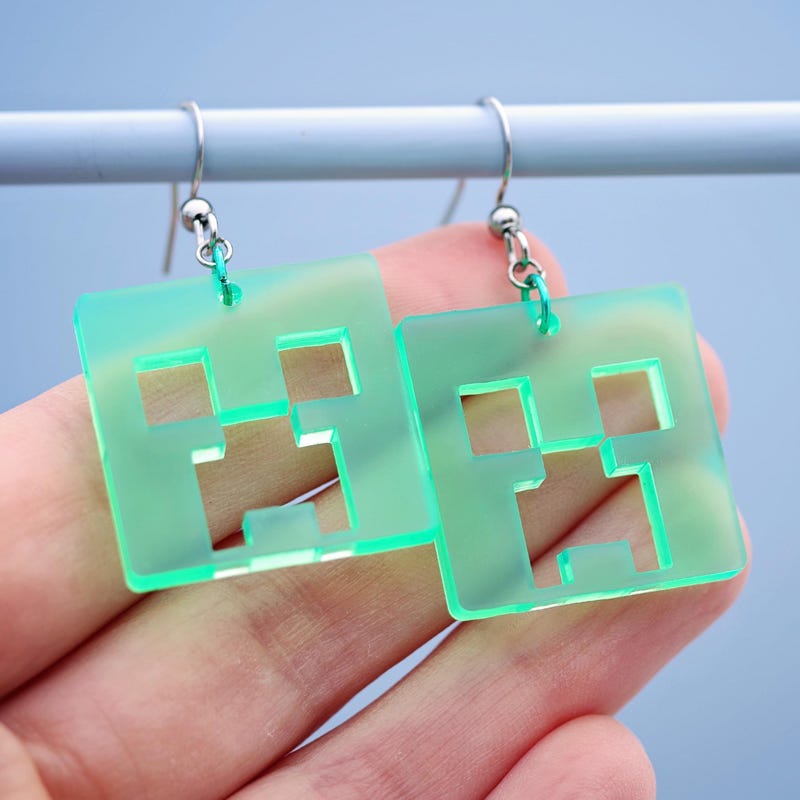 Creeper Earrings - Etsy
