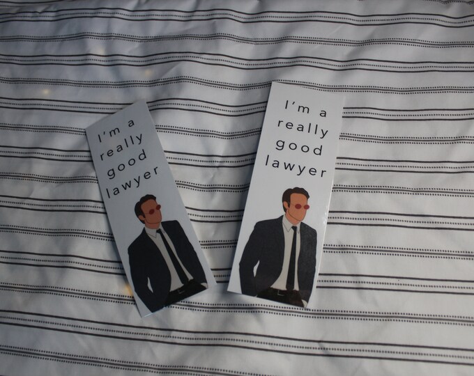 Daredevil "i'm a Really Good Lawyer" Fanart Bookmark - Etsy