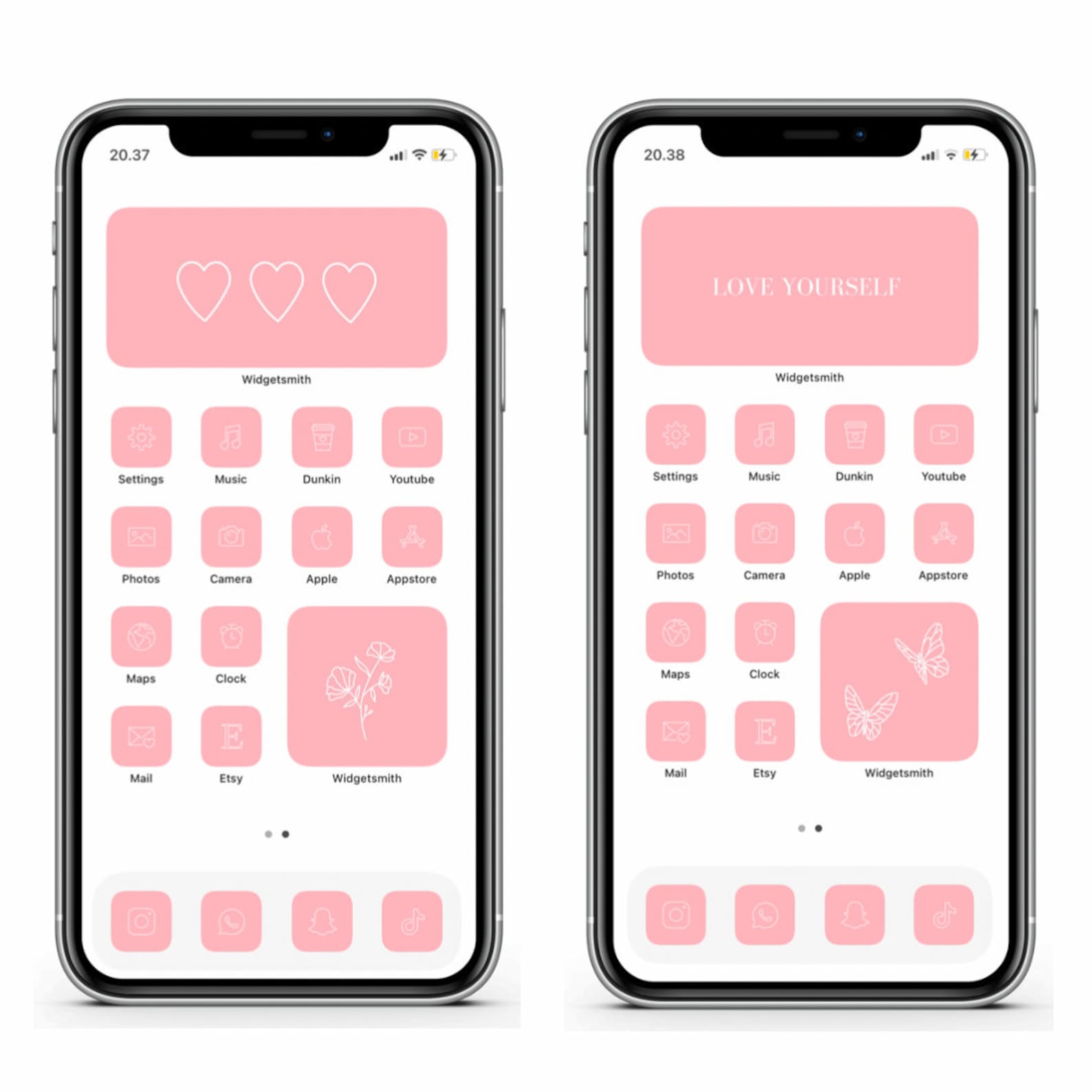 600 Pastel Pink Minimalistic App Icon Pack IOS 14 Pastel - Etsy