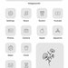 900+ Light Gray Minimalistic App Icon Pack | IOS 14 | Light Gray ...