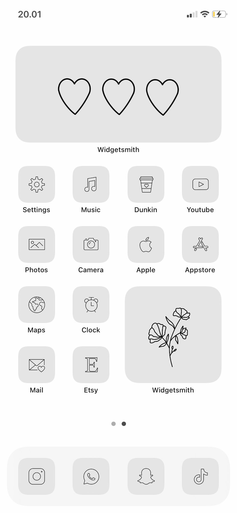900+ Light Gray Minimalistic App Icon Pack | IOS 14 | Light Gray ...