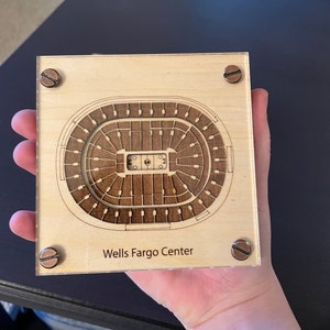 Philly Pack Layered Coaster (set of 4), 3D Wood Coaster, Sports Coaster ...