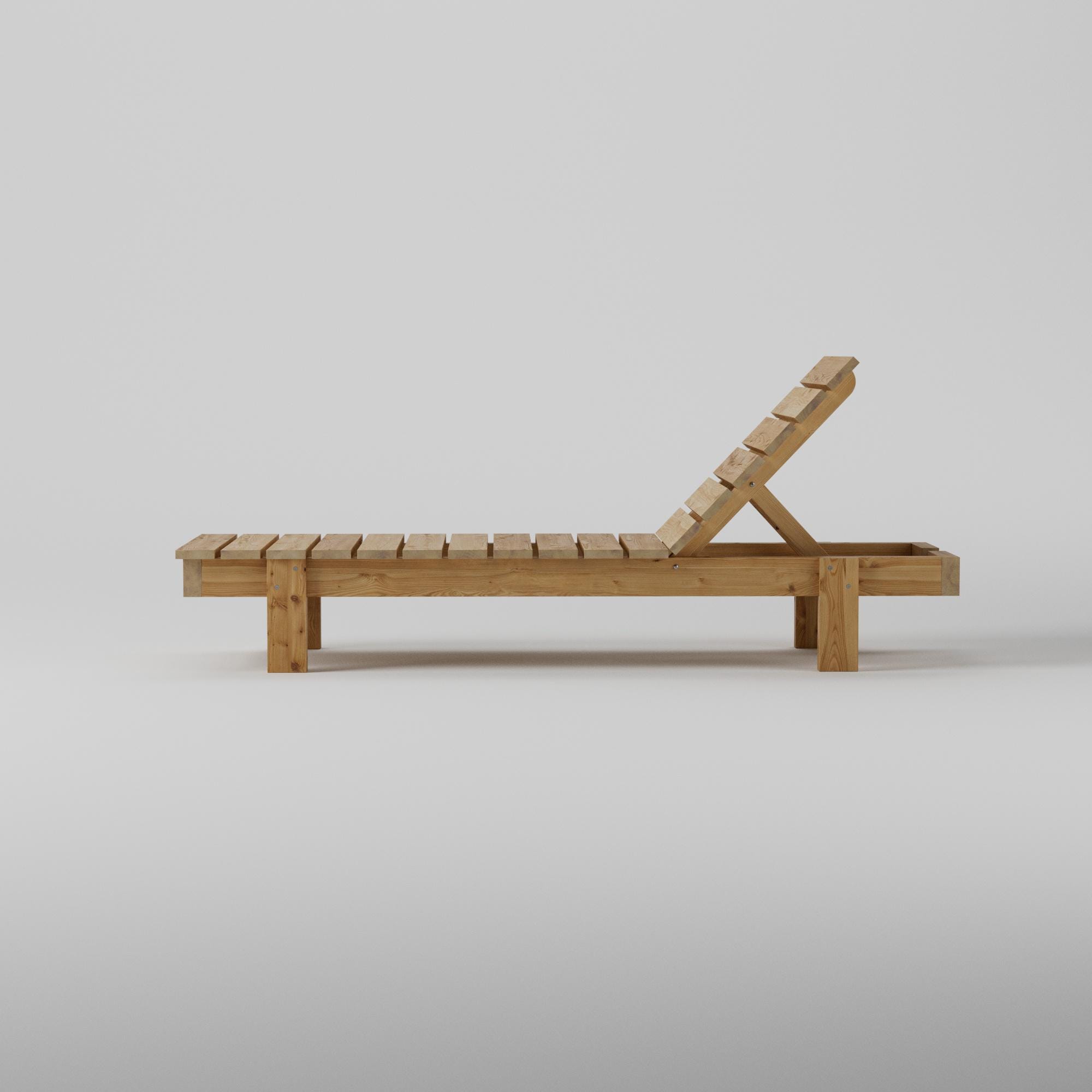 Outdoor Sunbed, DIY Plan, Pdf Download, Beginner-friendly, Blueprints ...