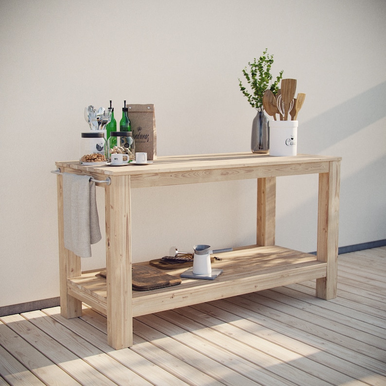 Outdoor Kitchen Island, DIY Plan, Pdf Download, Beginner-friendly ...