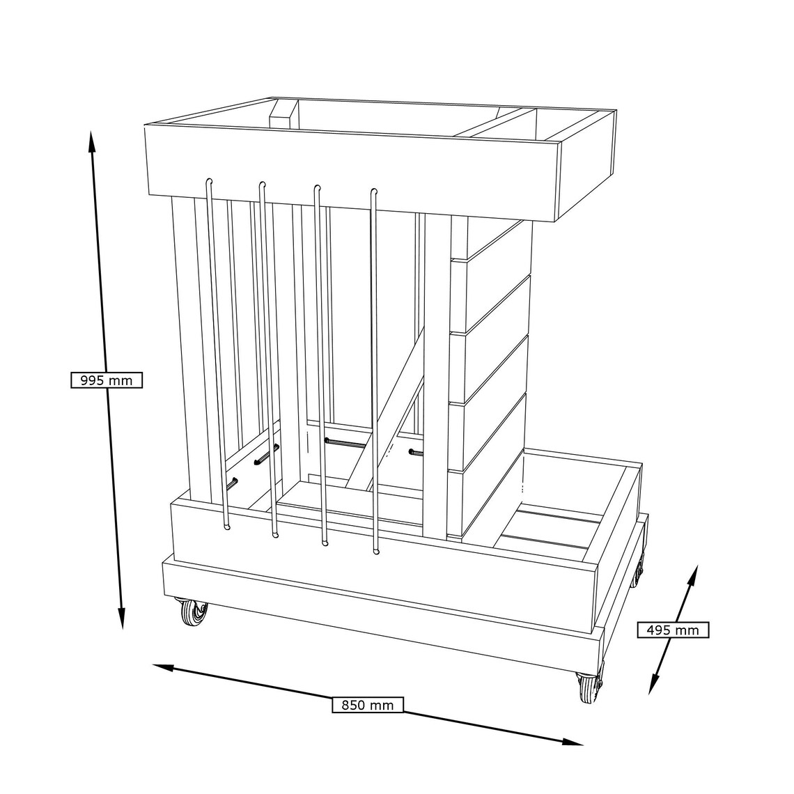 DIY Ball Cage Plan With Storage: Woodworking Blueprints (PDF Download ...