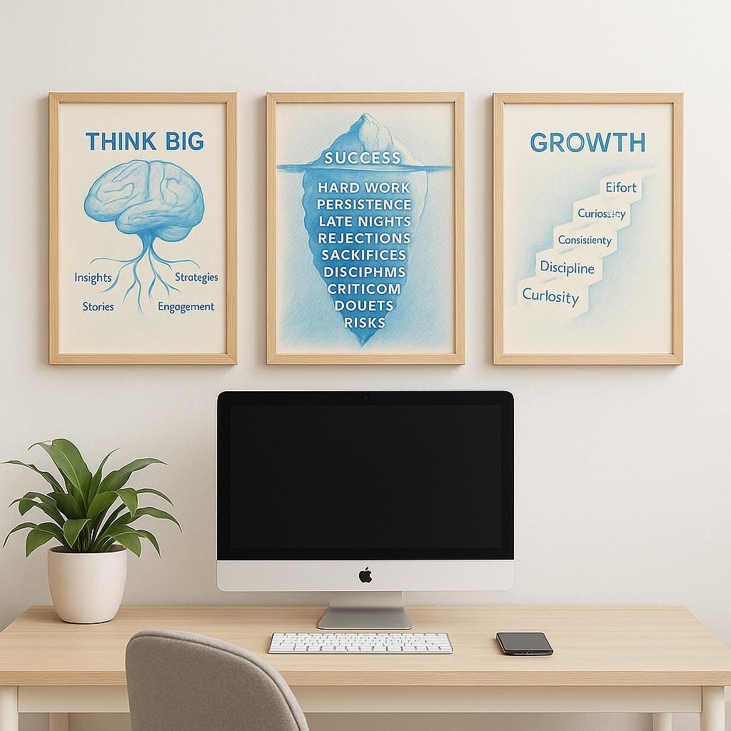 Digital Marketing Wall Art – A4 A3 Printable Poster Set for Office ...