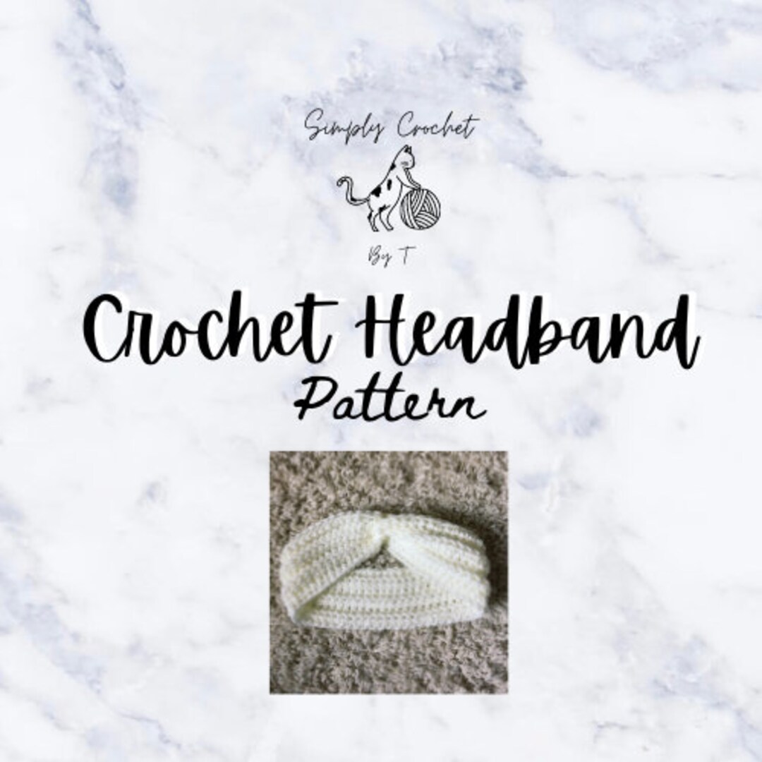 Headband PDF Crochet Pattern - Etsy