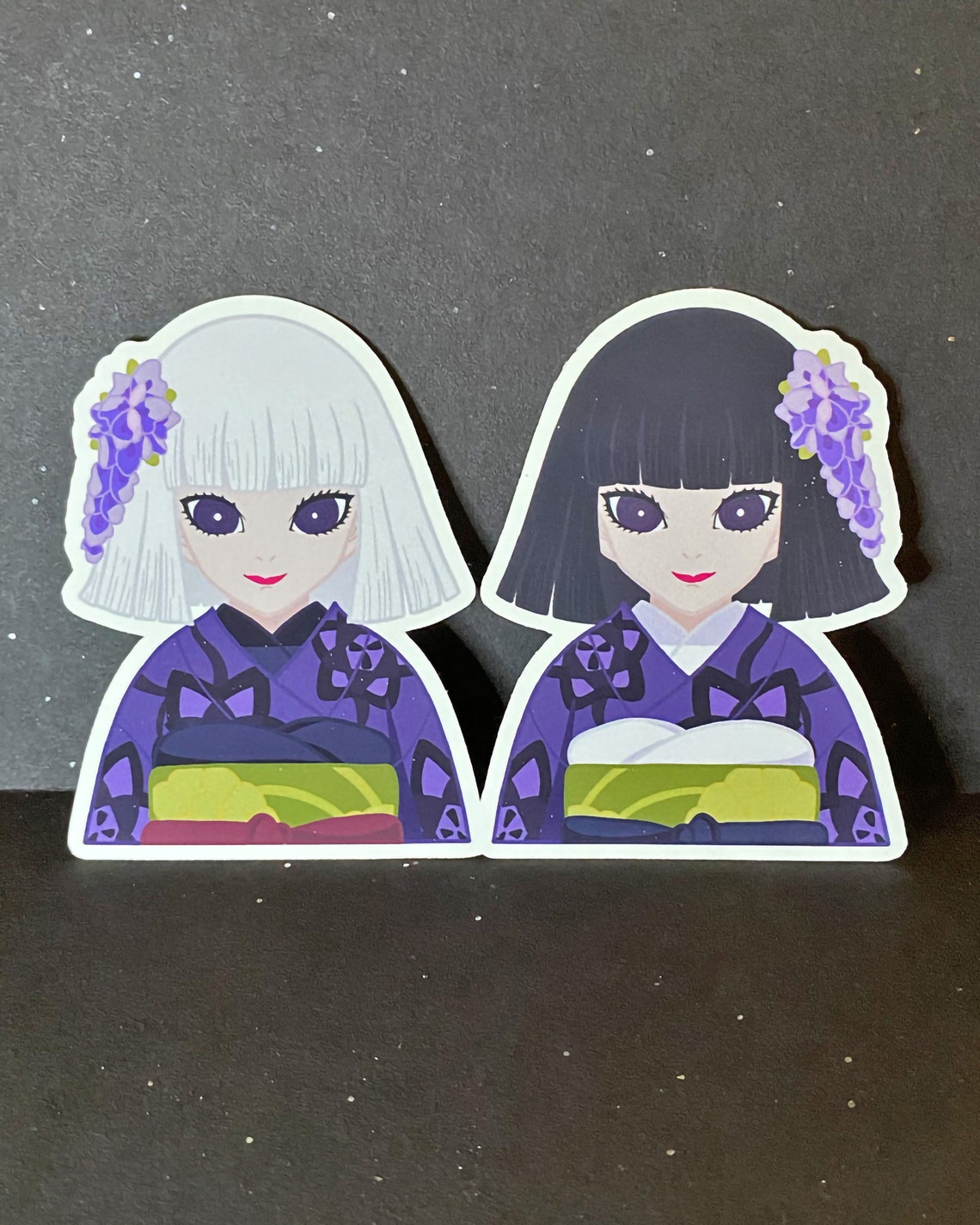 Kiriya and Kanata Demon Slayer Sticker Anime Sticker - Etsy Singapore