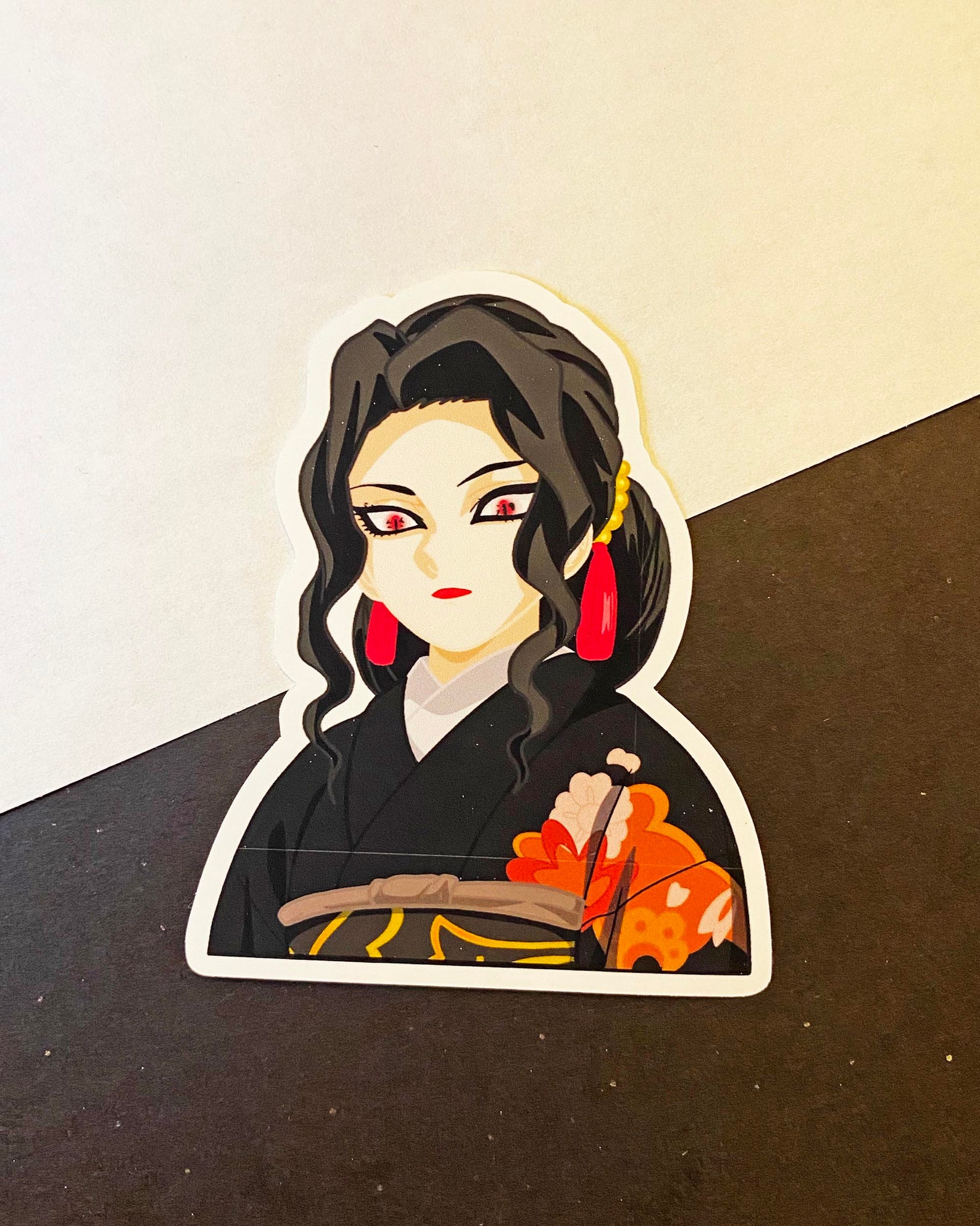 Muzan Kibutsuji Demon Slayer Sticker / Master Kibutsuji / - Etsy Italia