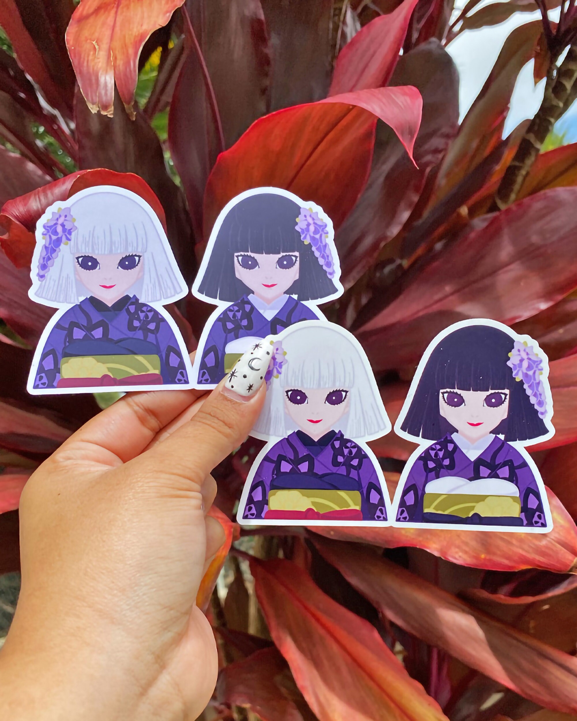 Kiriya and Kanata Demon Slayer Sticker Anime Sticker - Etsy Singapore