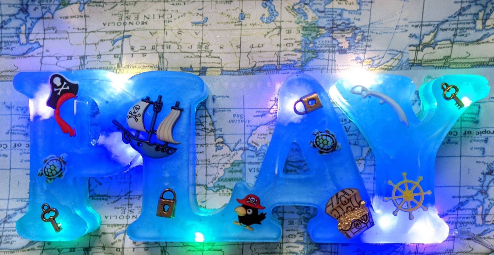 Pirate night light | Etsy