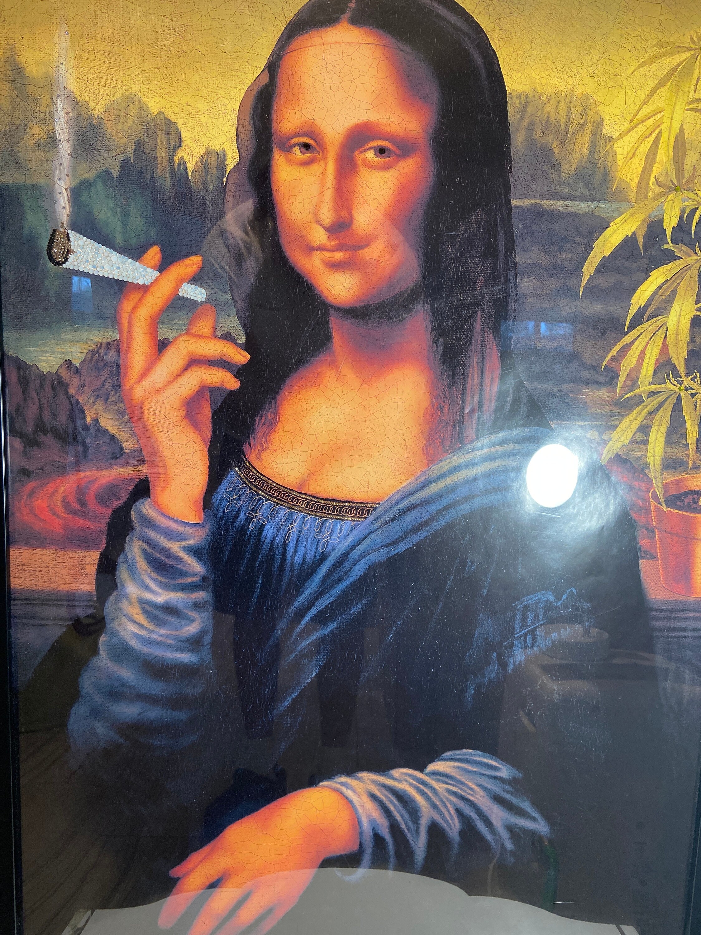 Mona Lisa Custom Poster | Etsy