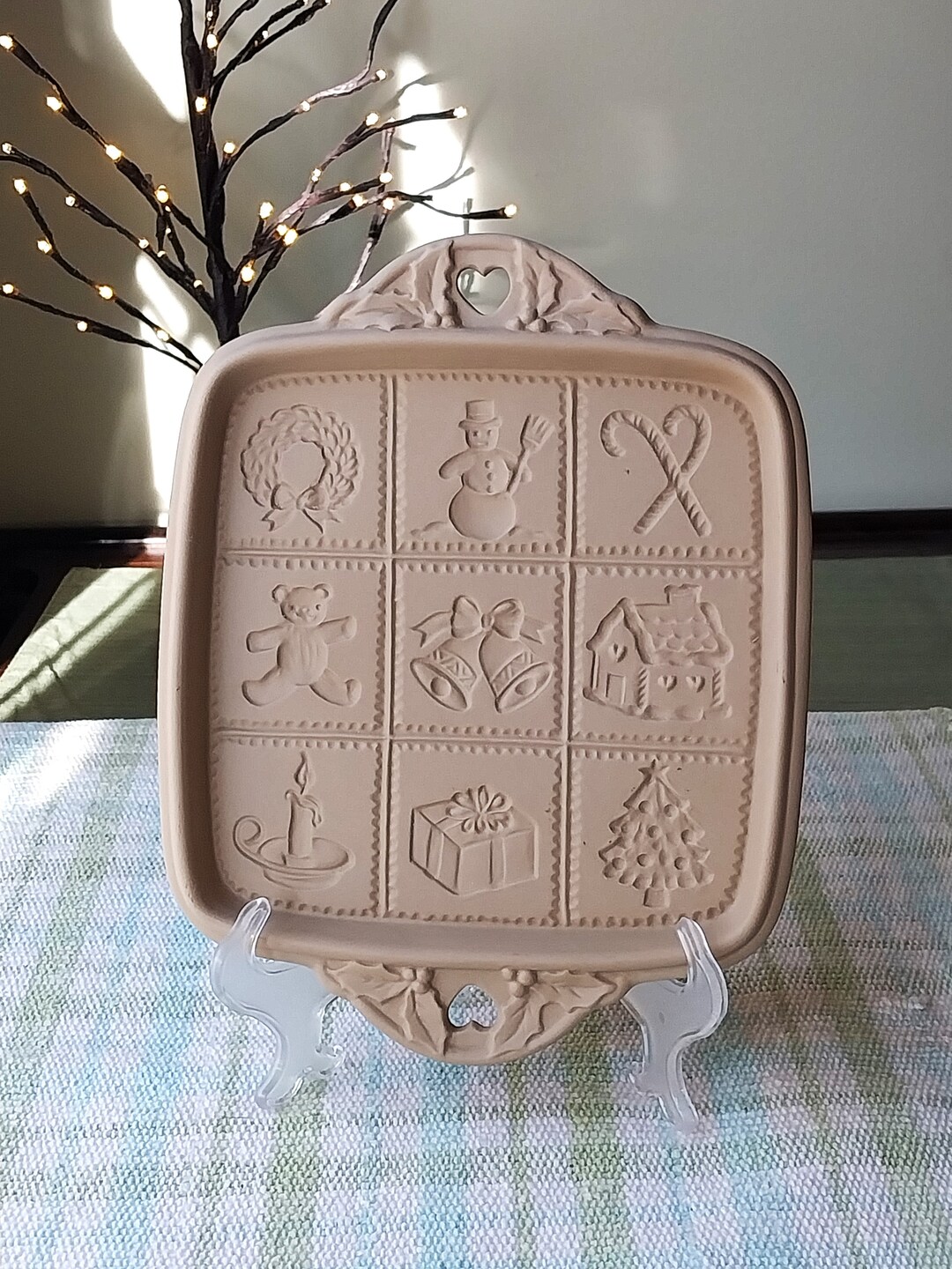 Vintage Brown Bag Cookie Art Shortbread Pan Large - Etsy
