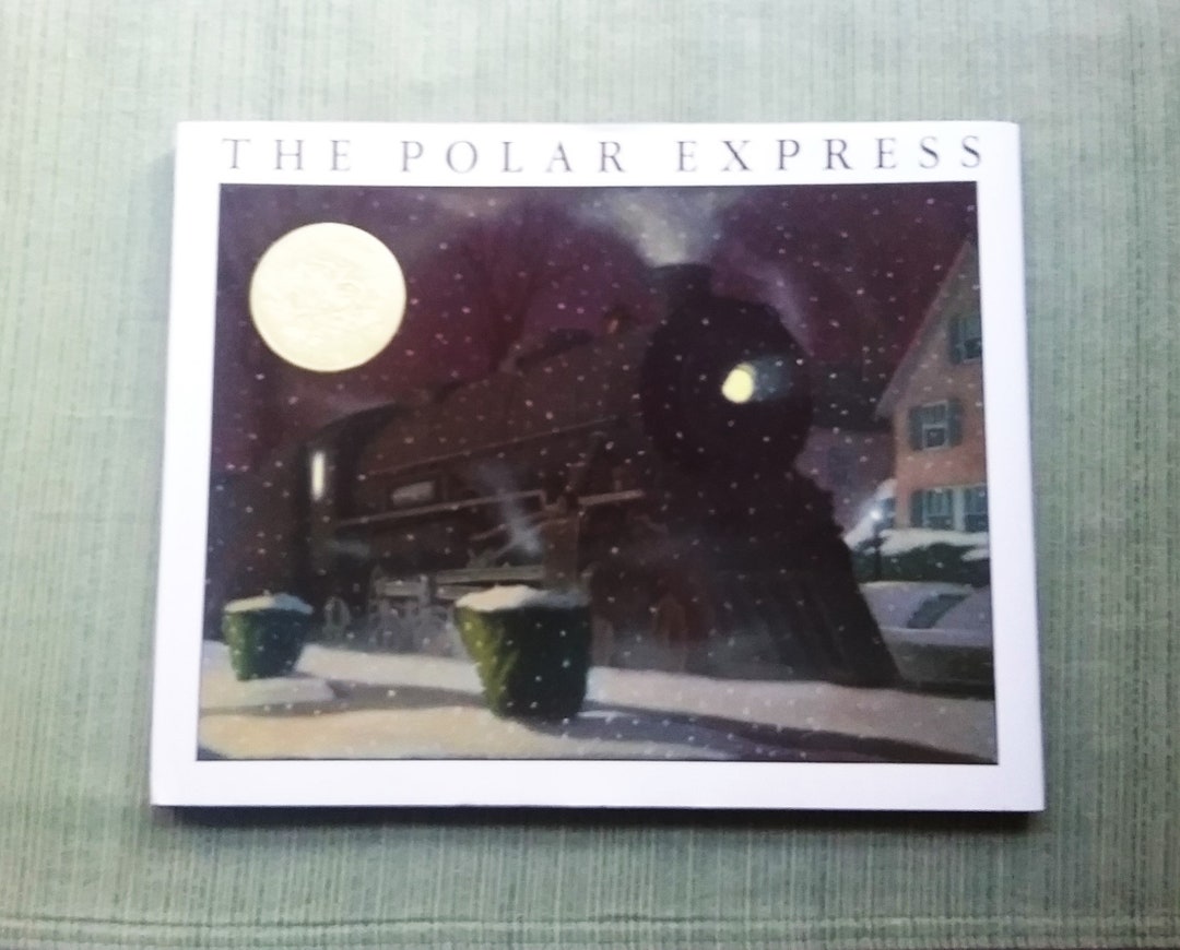 The Polar Express Hardcover Book Vintage - Etsy