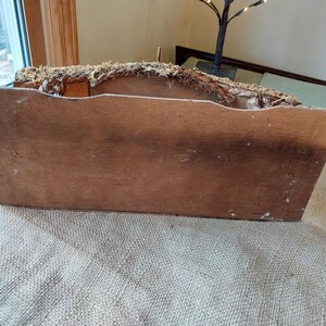 Vintage Nativity Wooden Empty Stable, Christmas Creche, Rustic Stable ...