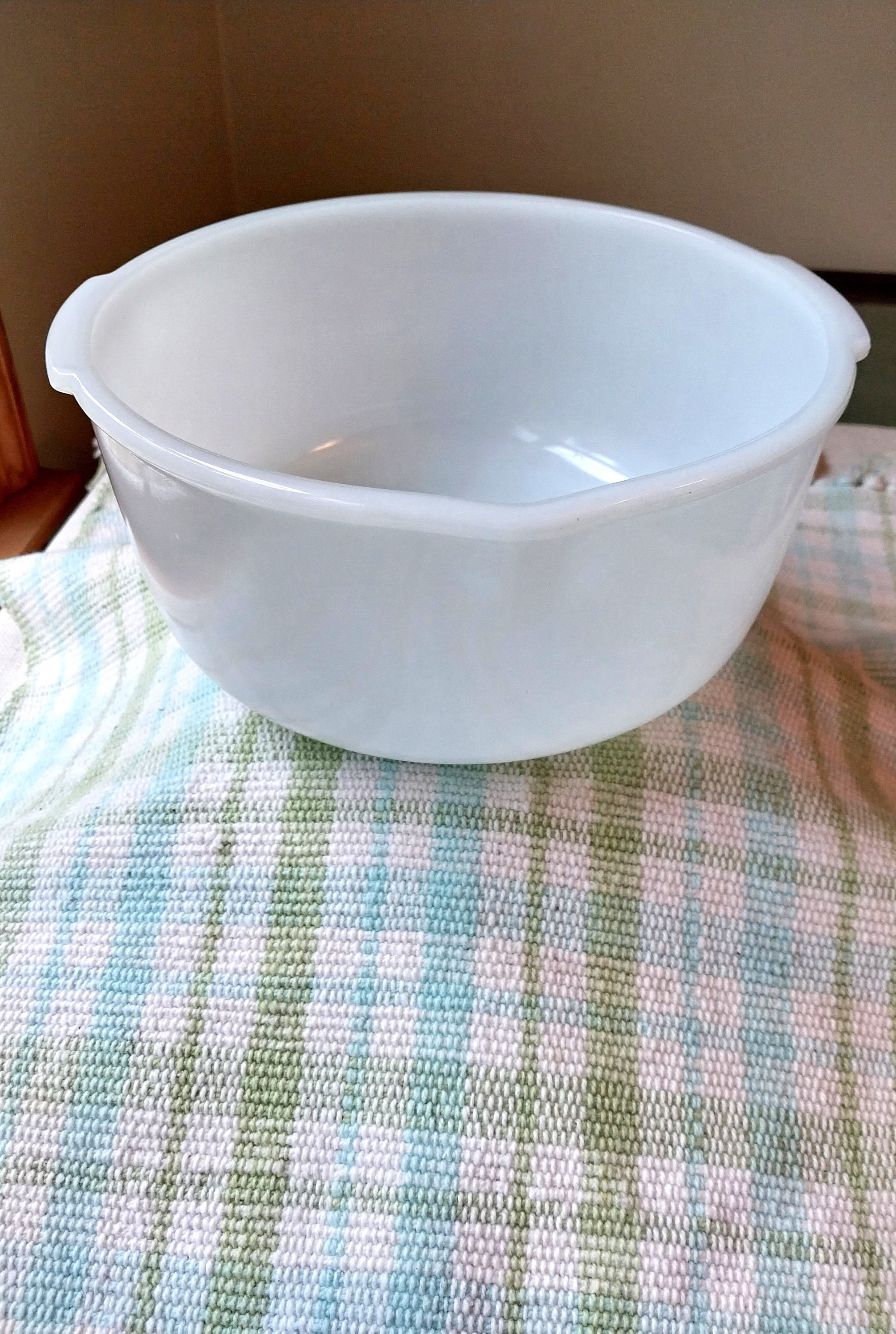 Sunbeam Stand Mixer Large Bowl GLASBAKE Milkglass Vintage - Etsy