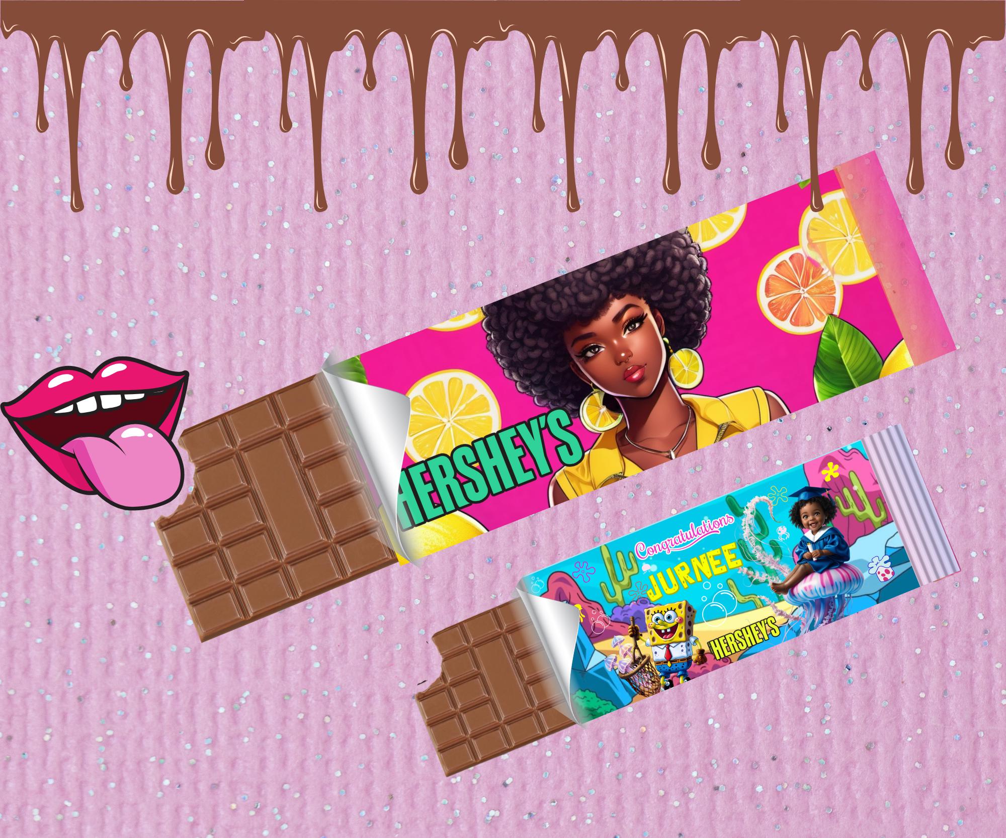 Editable Candy Bar Wrapper Template: DIY Party Favor (digital Download ...