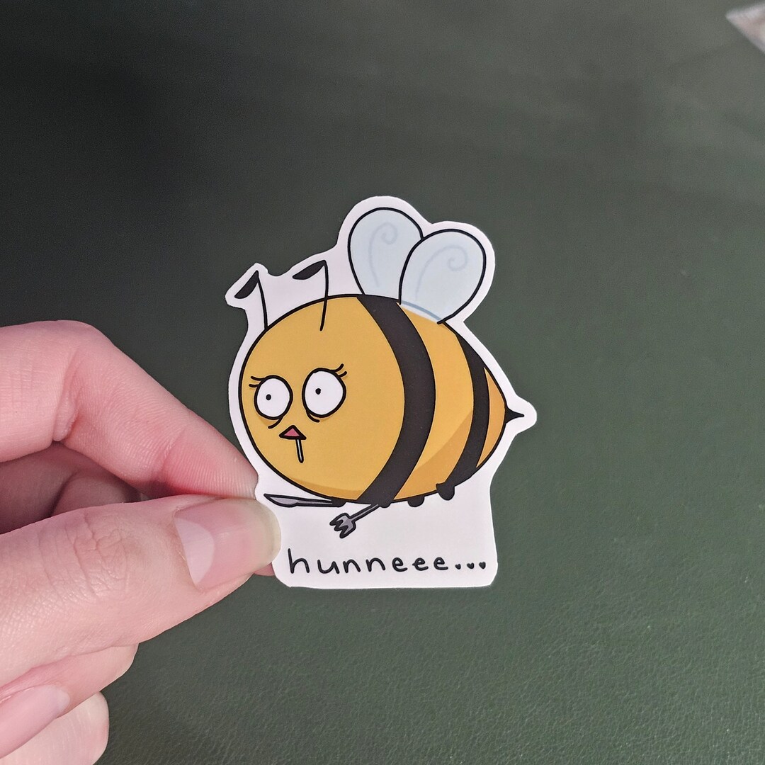 Izzy Bee Needs Her Huunneee Handcut Sticker - Etsy