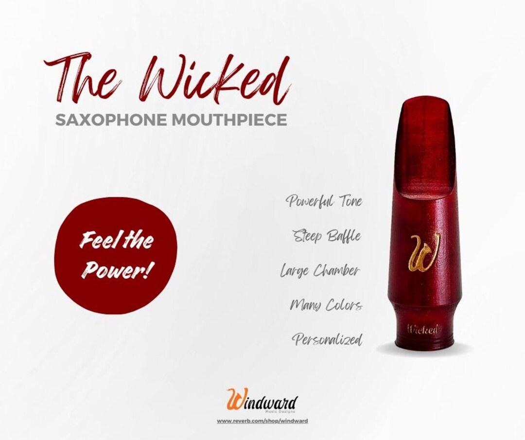 Personalized Alto Sax Mouthpiece - Wicked Model - Etsy