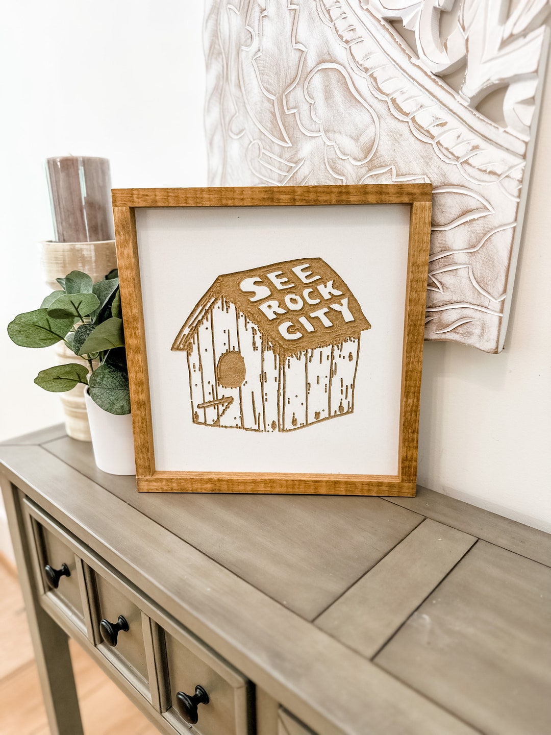 See Rock City Farmhouse Sign - Etsy
