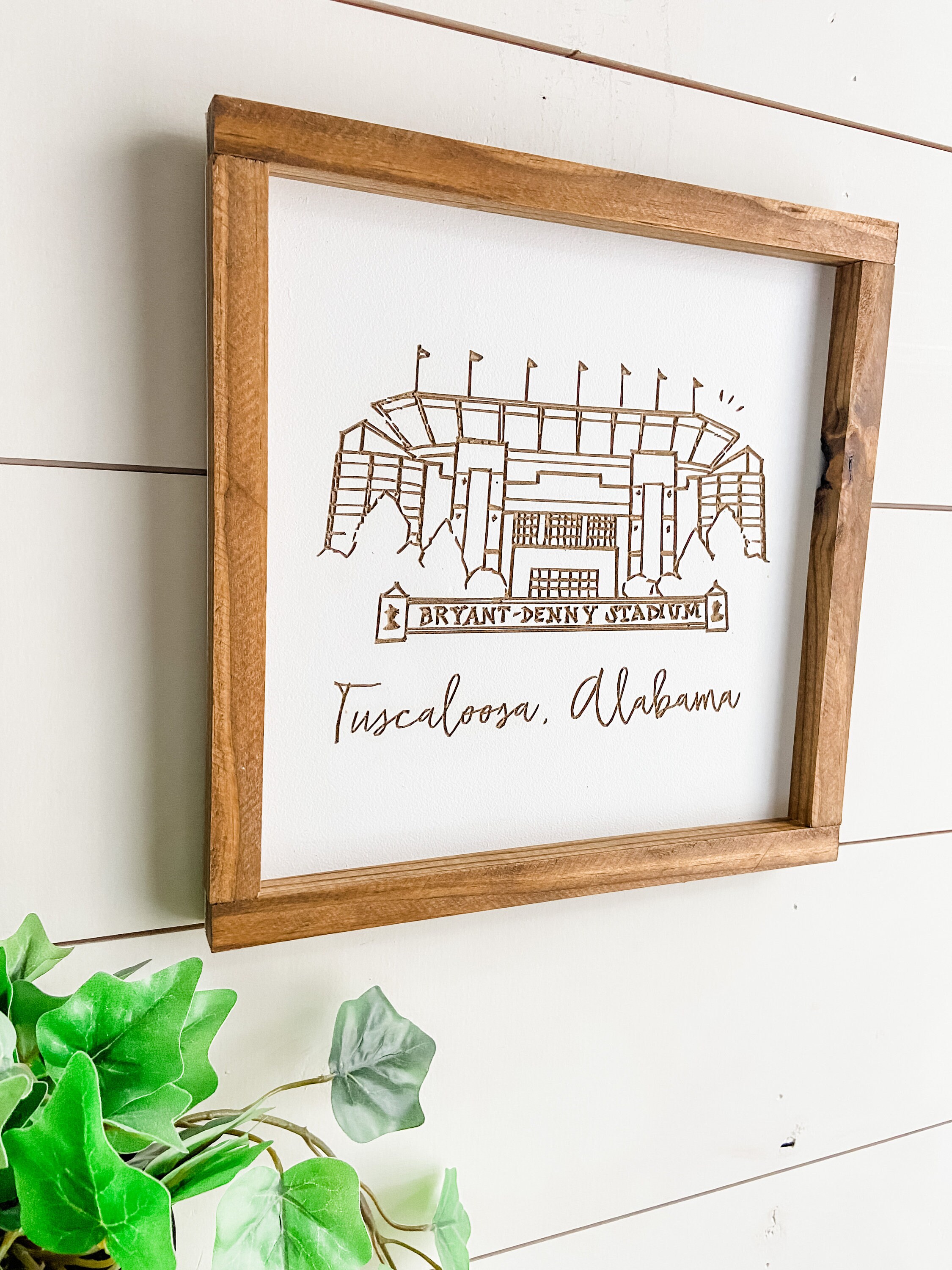 Tuscaloosa Alabama Bryant Denny Stadium Sign - Etsy