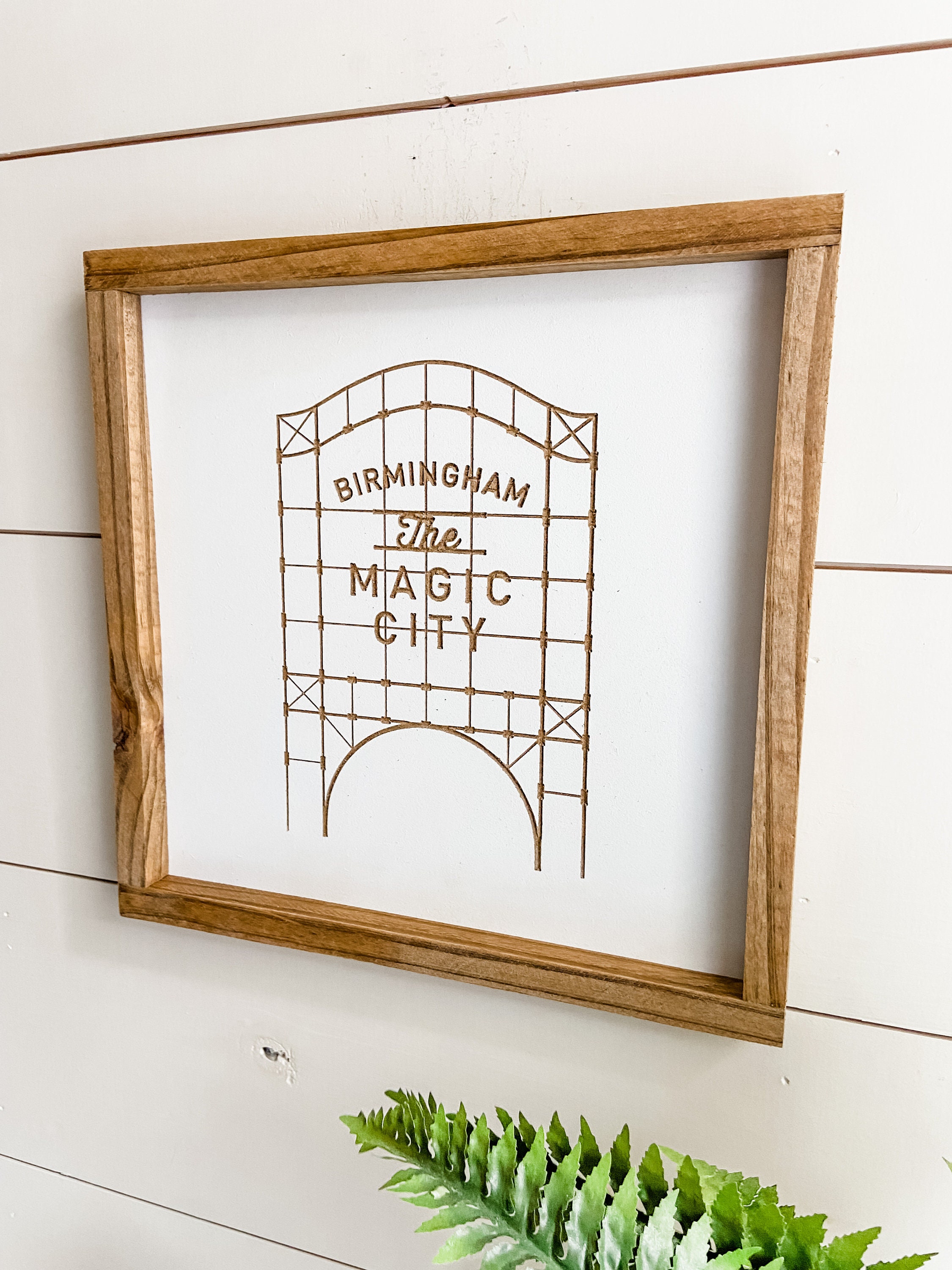 Birmingham AL Magic City Sign | Etsy