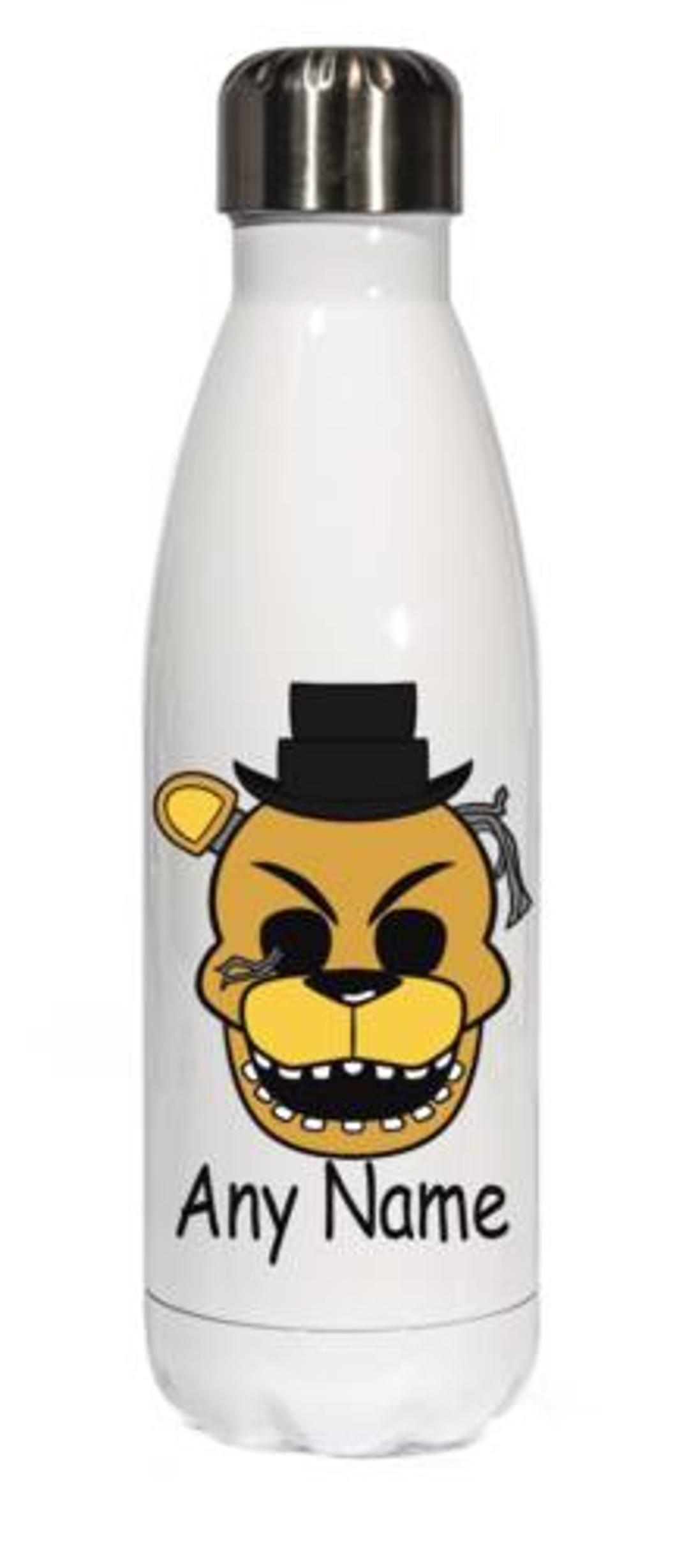 FNAF Five Nights at Freddys 500ml Personalised Stainless Steel Kids ...