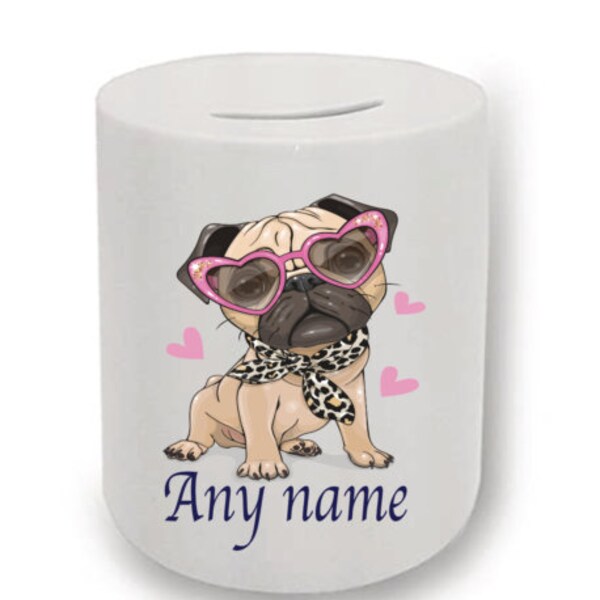 Money Money Pug - Etsy UK