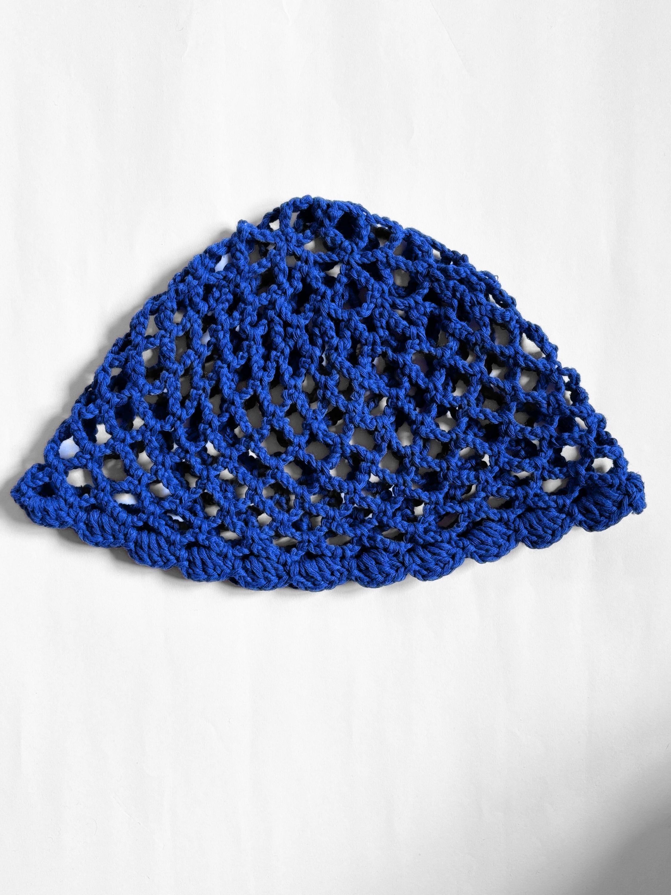 Crochet Skull Cap Beanie Cotton Summer Lace Hat, Festival Head ...