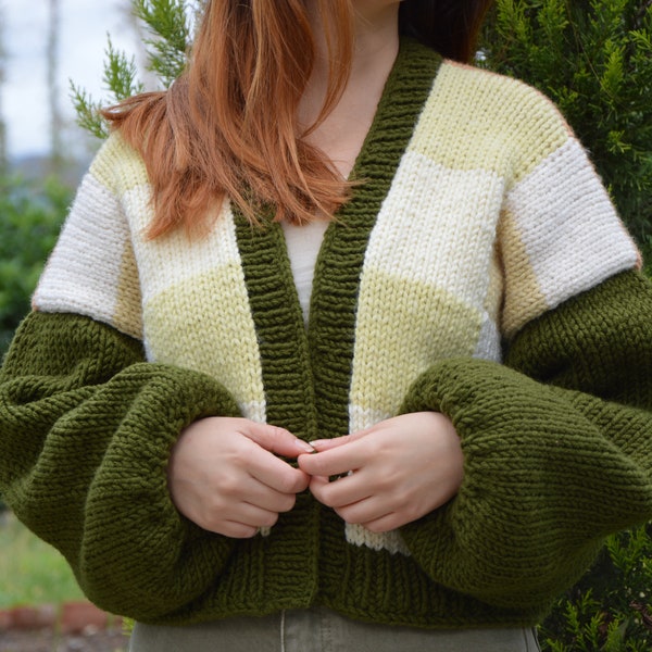 Patchwork Cardigan - Etsy