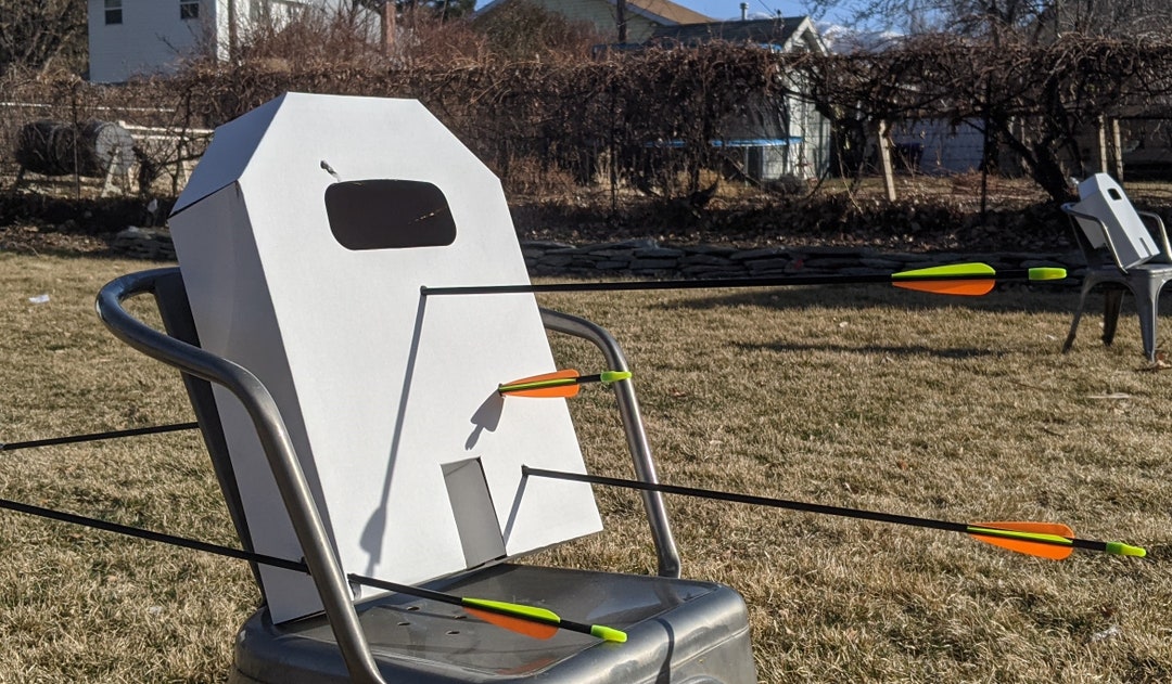 Among Us Crewmate/imposter Cardboard Spaceman Archery/shooting Target ...