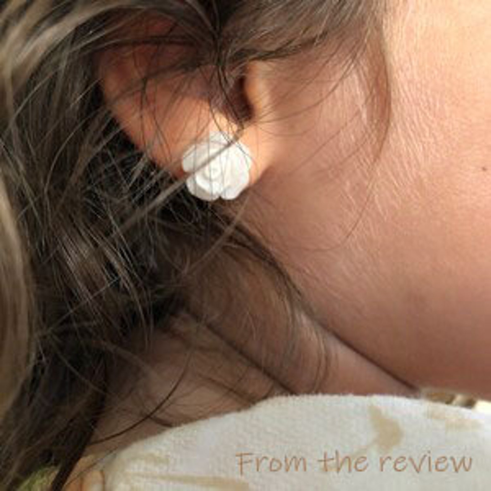 Flower Earrings Flower Girl Earrings Pink Flower Girl Gift Pink ...