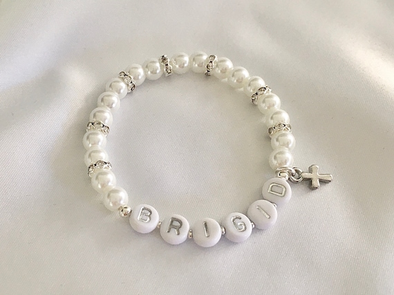 Personalized First Communion Bracelet First Communion Gift - Etsy