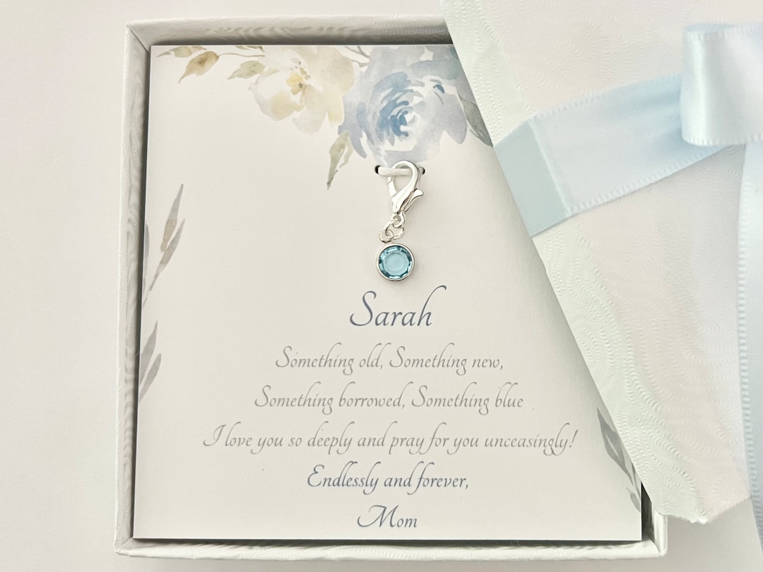 Swarovski Something Blue Gift for Bride Something Gift Ideas for Bride ...