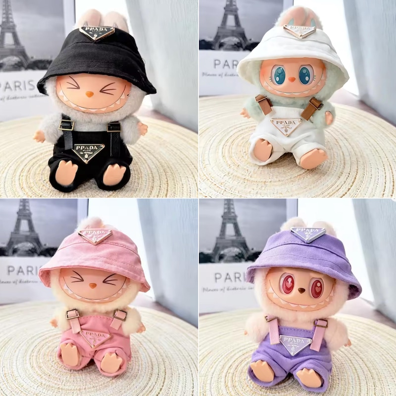 Doll White Labubu - Etsy