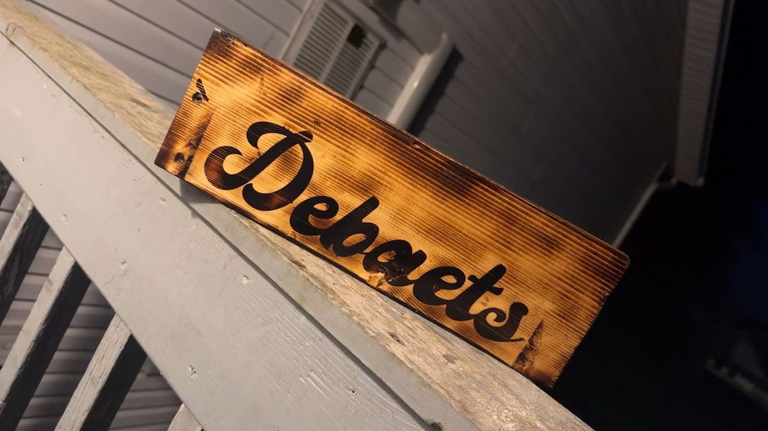 Customer Wood Burnt Signs, Last Name Signs, Wedding Gifts, Wedding ...