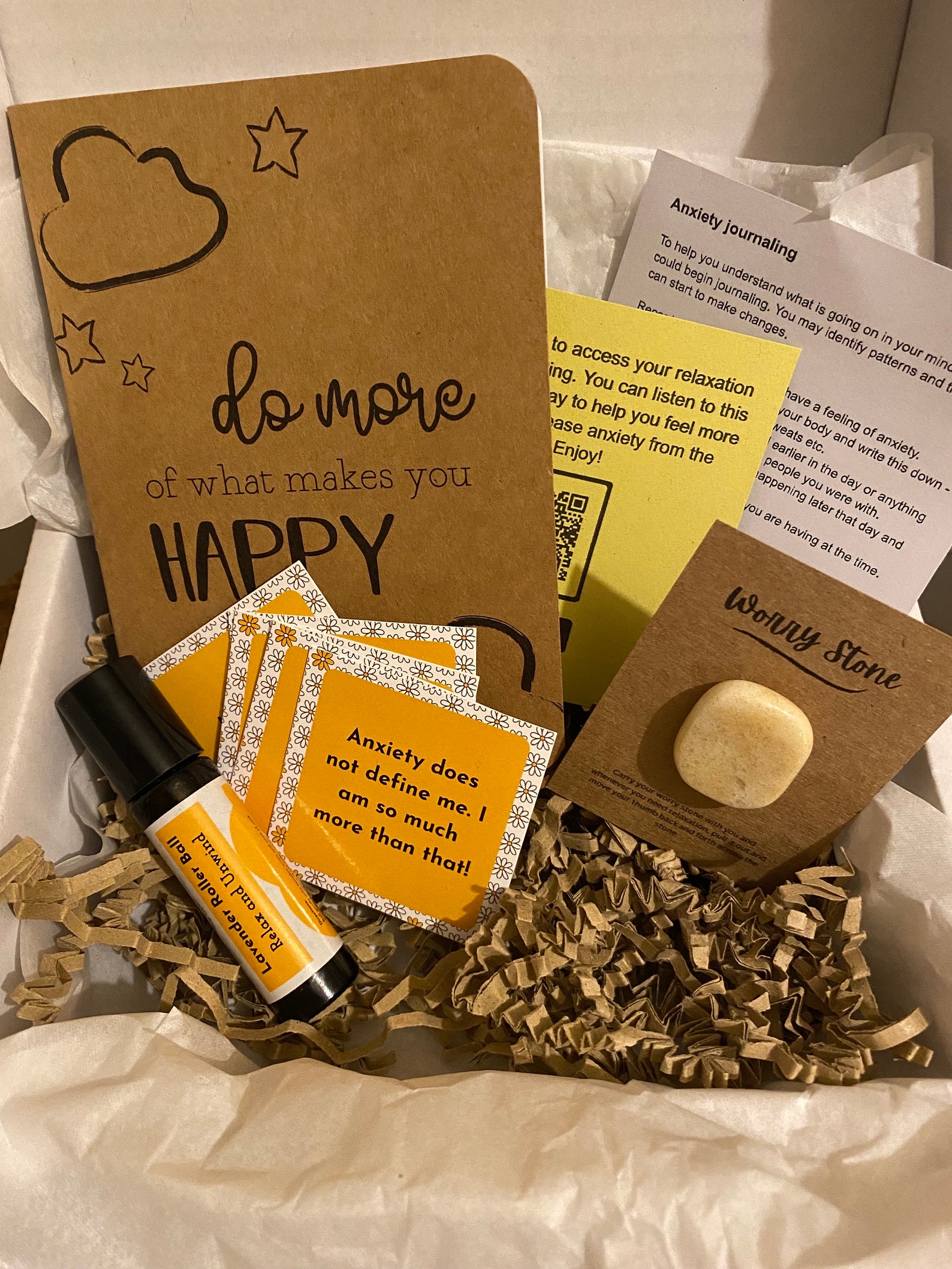 Anxiety Survival Box Well Being Box Gift for Friend Mental Health ...