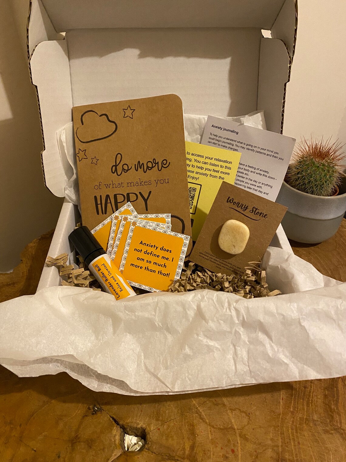 Anxiety Survival Box Well Being Box Gift for Friend Mental Health ...
