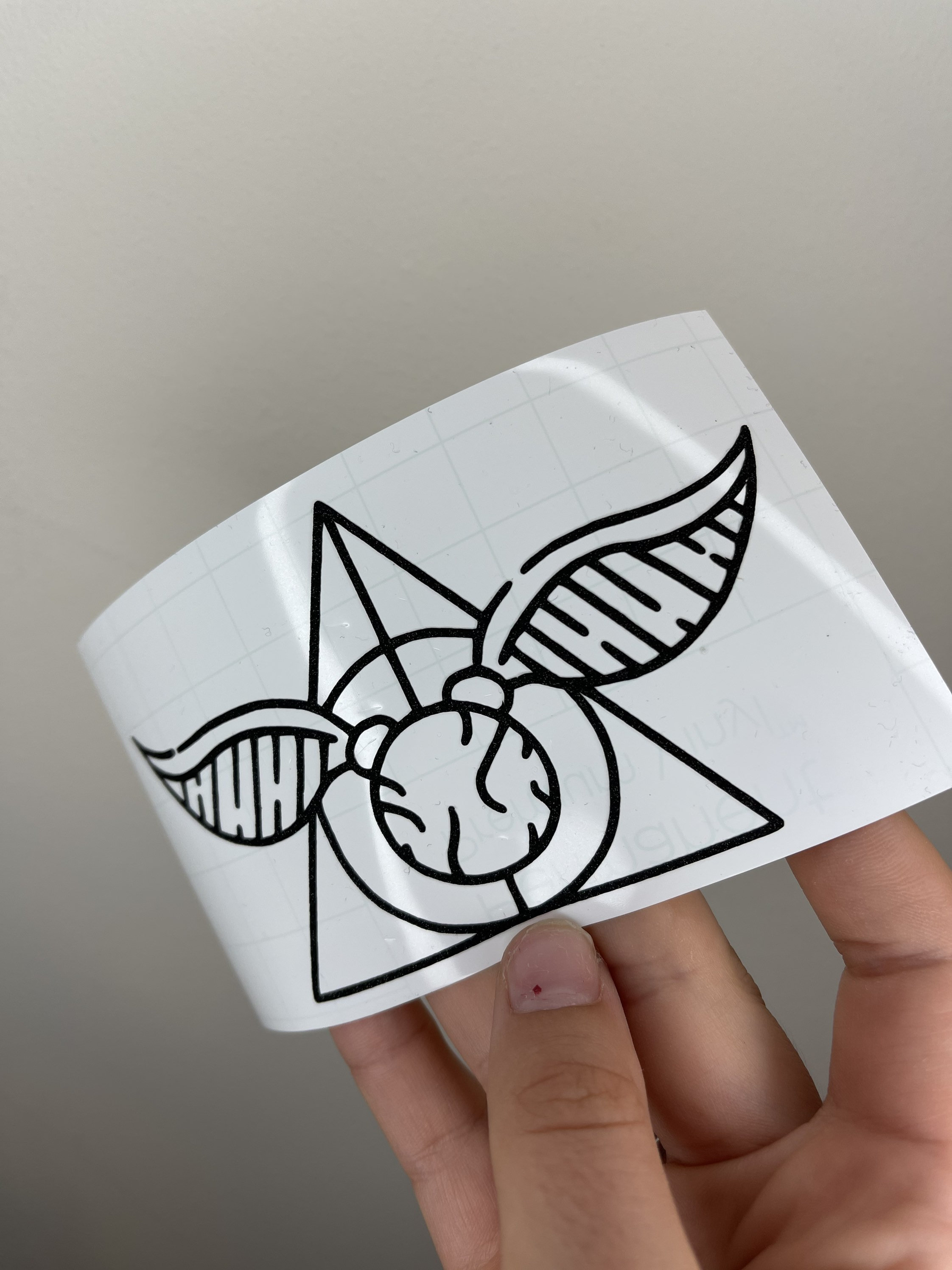 Harry Potter Sticker // Golden Snitch Decal // Golden Snitch | Etsy