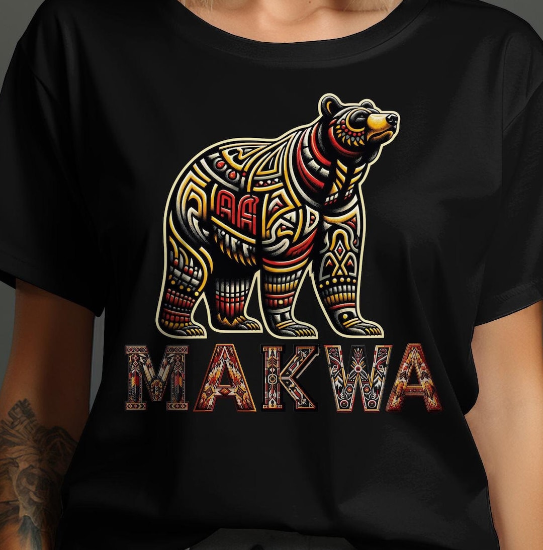 Makwa Beaded Ojibwe Bear - Etsy