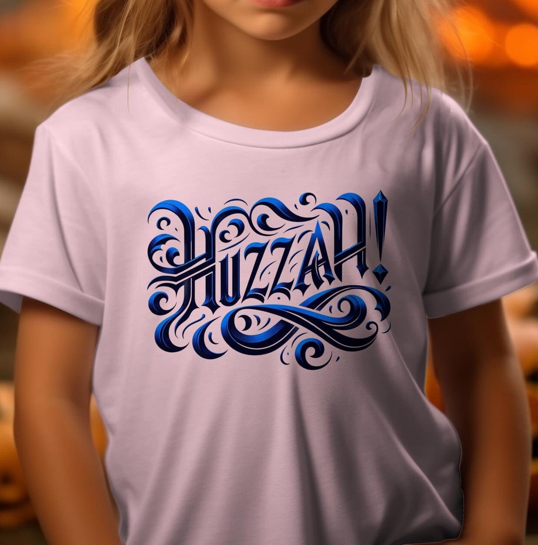 HUZZAH T-shirt for Kids, Toddler or Babies. - Etsy